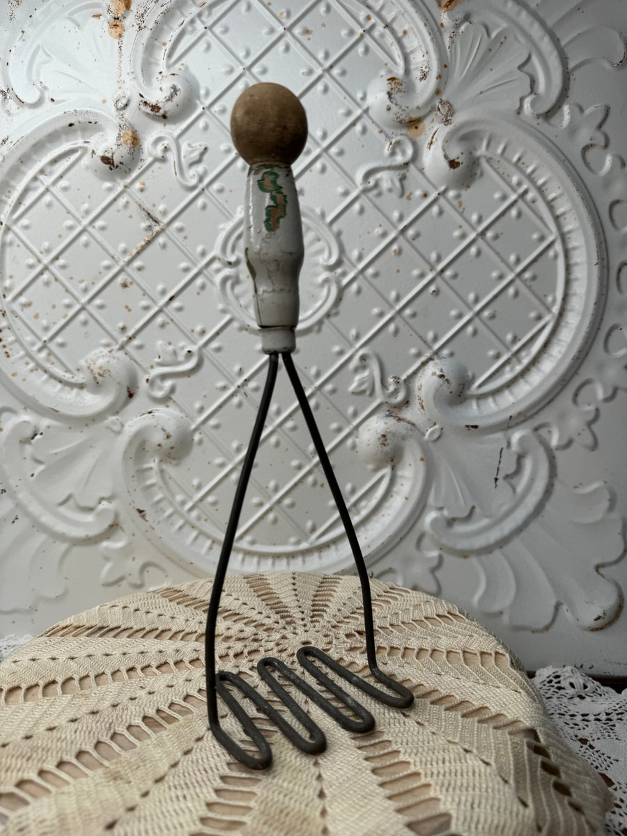 ANTIQUE CHIPPY MASHER – Faux Your Eyes Only Boutique